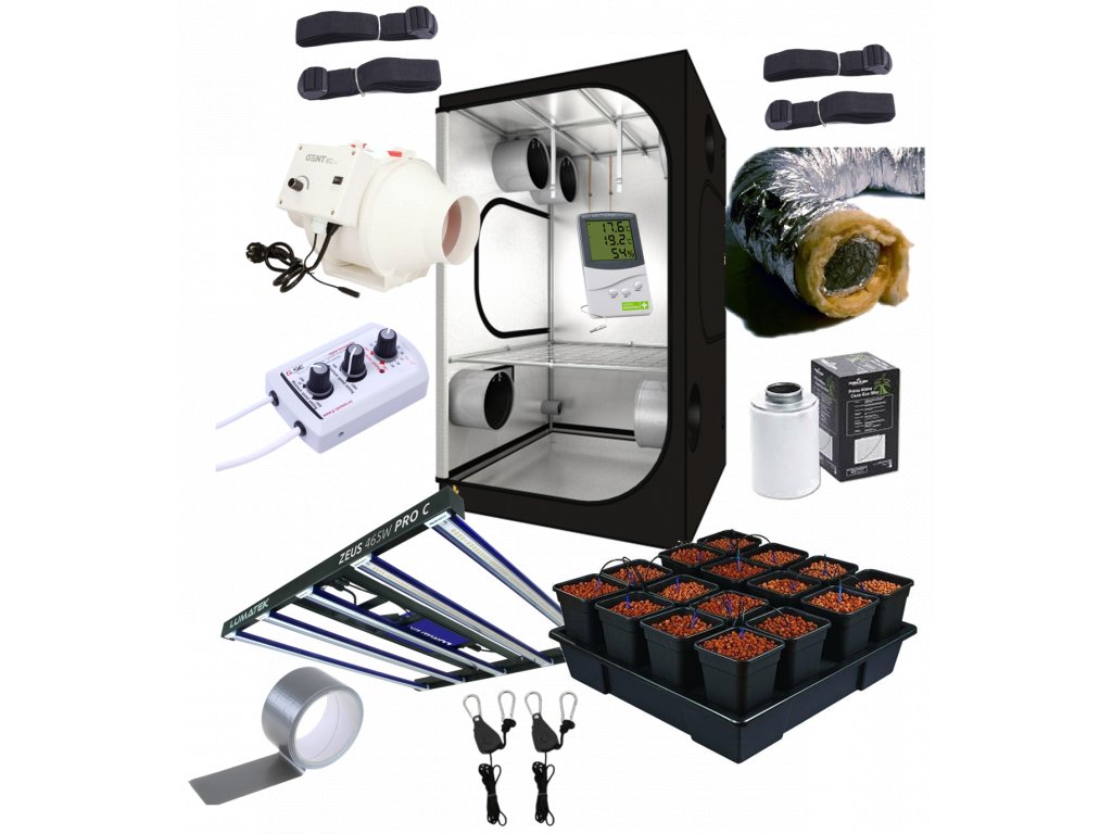 Komplety pro pěstování – growbox, světlo, odtah | GrowGarden.cz